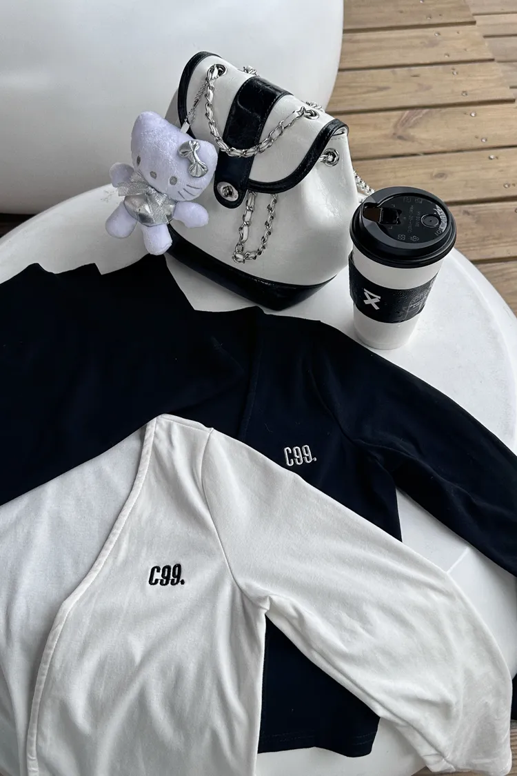 C99.品牌自訂小外套背心質感兩件套 - c99.studio official