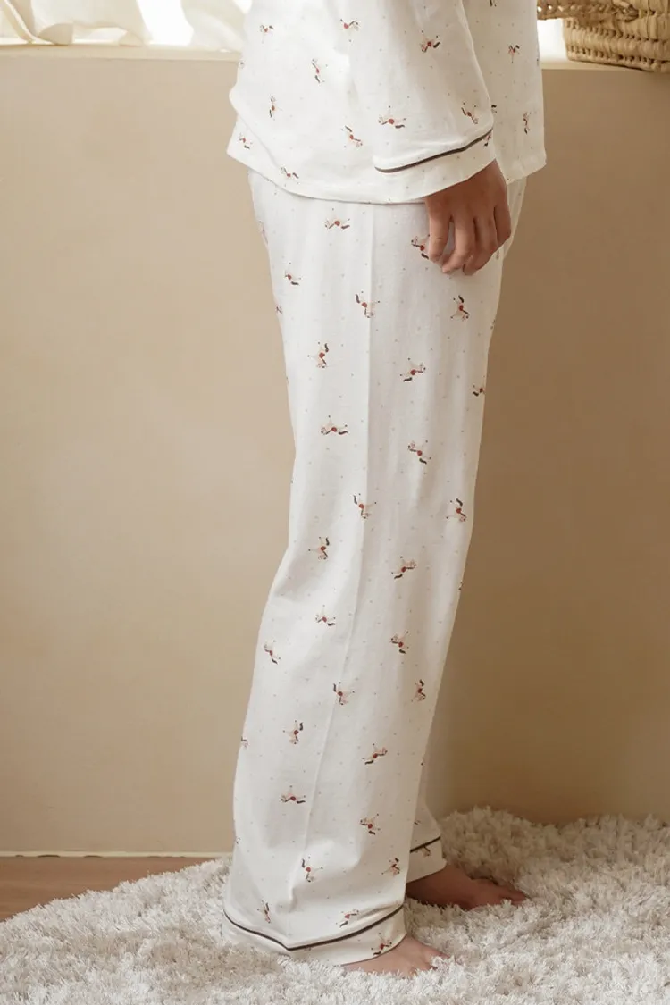 Pony 小馬波尼大人款長袖居家上下睡衣套裝 - dreambox2022