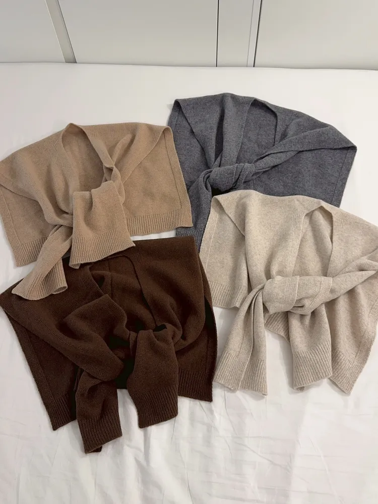 日常百搭羊毛披肩 - ginkgo.kr