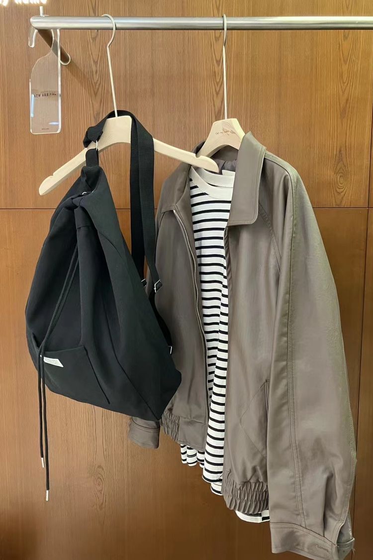 BA134皮革拉鍊個性風帥氣皮外套 - lavida官網-韓國連線代購