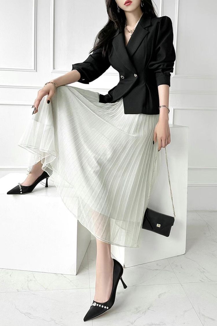 FM910質感仙女飄逸紗裙 - lavida官網-韓國連線代購