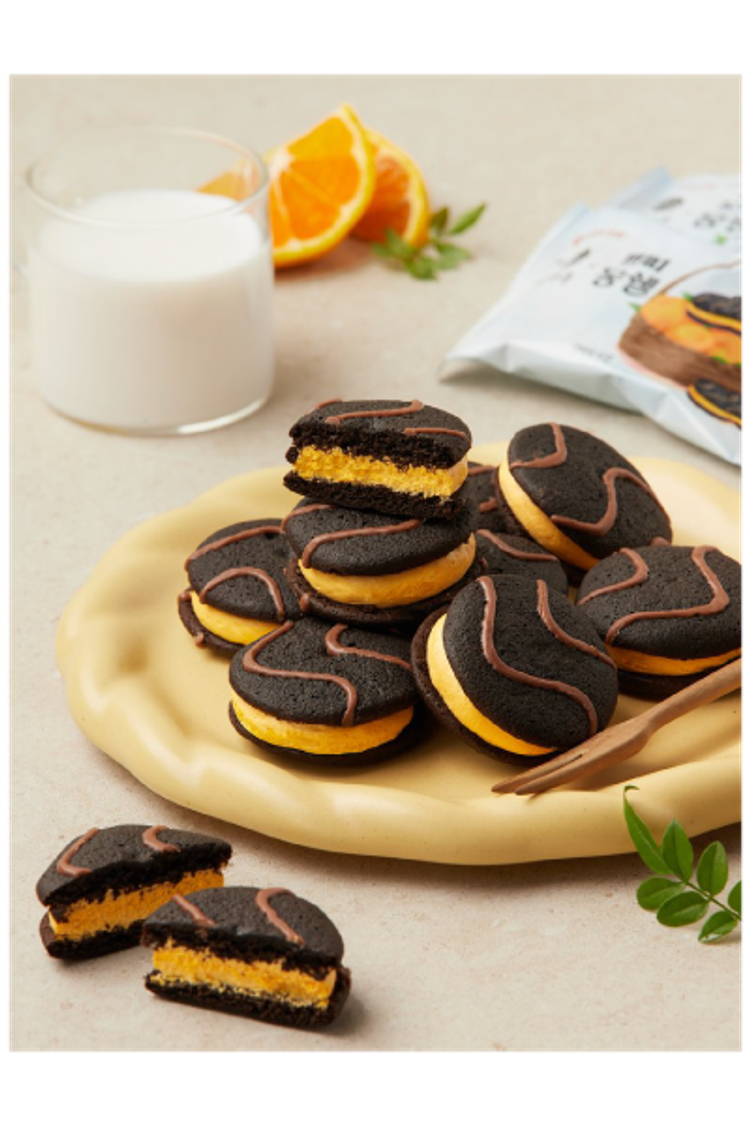 JD018推薦款韓國濟州島限定款酸甜橘子派186g一盒(12入) - lavida官網-韓國連線代購